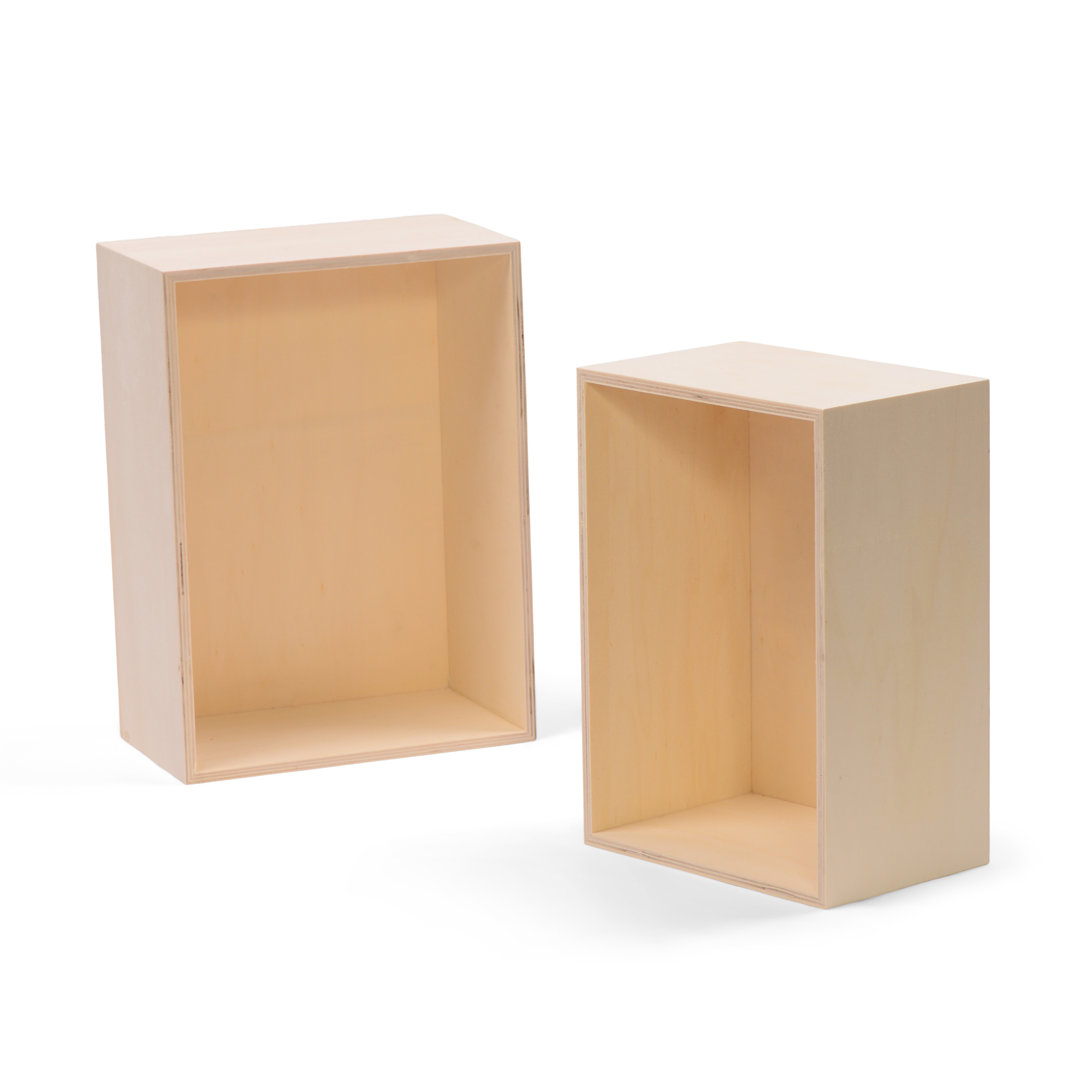 Small wooden craft boxes store